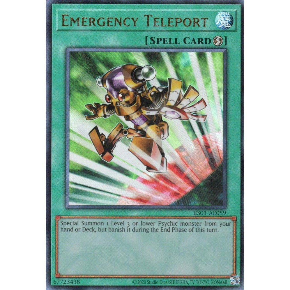 ES01-AE059 Emergency Teleport (SR) | Shopee Philippines
