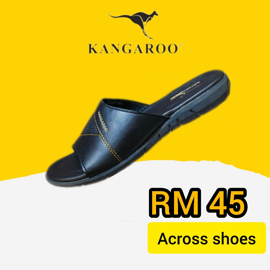 KANGAROO Men Sandals KGSD-3863 (black) | Shopee Philippines