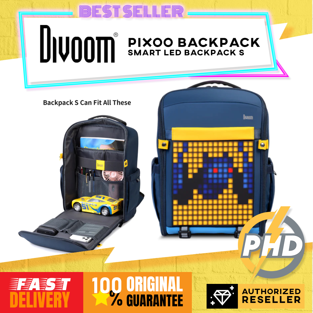Divoom Backpack S LED Display Smart Backpack | Shopee Philippines