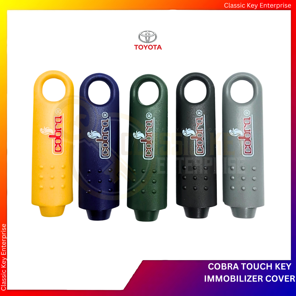 TOYOTA COBRA TOUCH KEY IMMOBILIZER COVER Vios Altis Hilux Fortuner ...