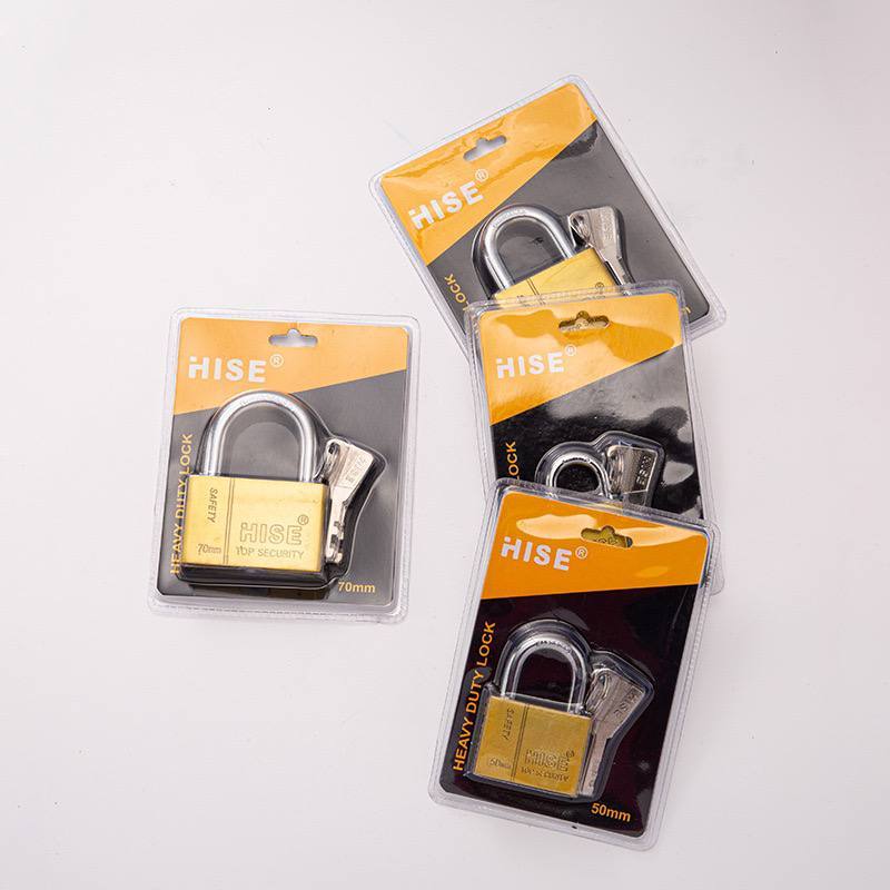 HISE Heavy Duty Pad Lock 40mm / 50mm / 60mm / 70mm | Shopee Philippines
