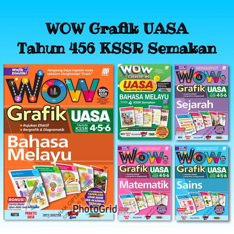 Sasbadi 2025 - WOW UASA KSSR YEAR 4, 5, 6 | Shopee Philippines