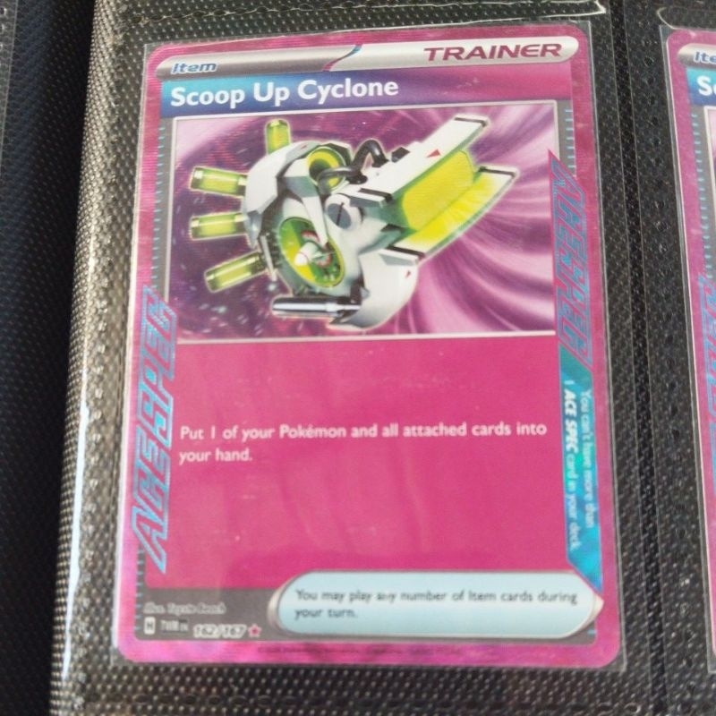 Pokémon TCG - Scoop Up Cyclone 162/167 Ace Twilight Masquarade | Shopee ...