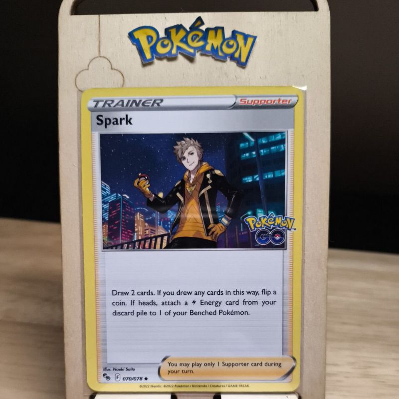 Spark GO 070/078 Pokemon PTCG SWSH10.5 Pokemon GO | Shopee Philippines