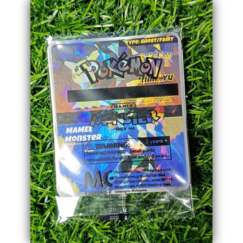 MIMIKYU MAMEE MONSTER POKEMON STICKER CARD | Shopee Philippines