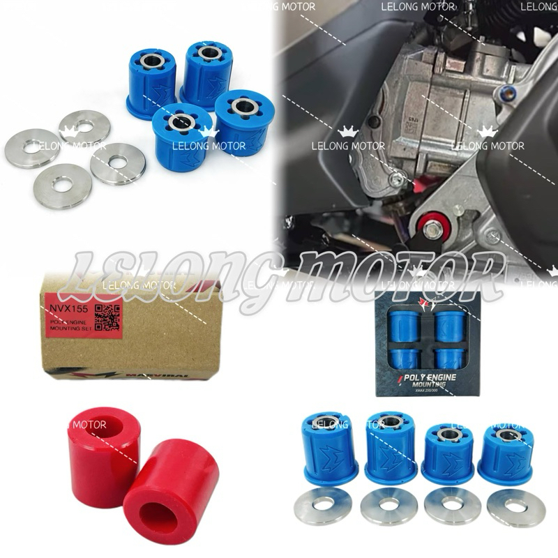 MASVIRAL NVX155 NMAX XMAX POLY ENGINE MOUNTING BUSH SET | Shopee ...