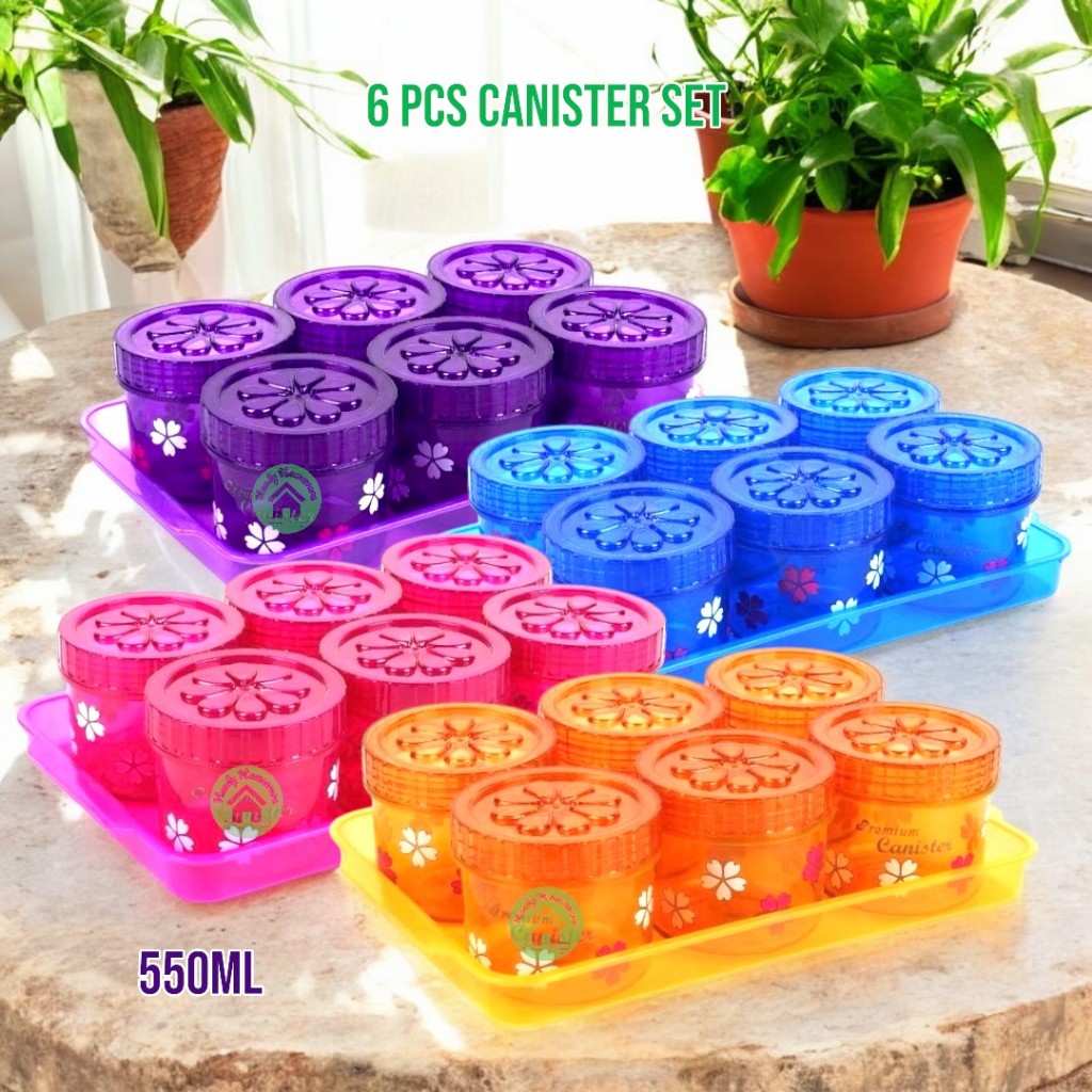 Bekas Kuih Raya Set / Cookies Container Set / Bekas Kuih Raya / Balang ...