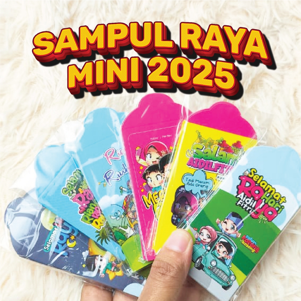 SAMPUL RAYA MINI VIRALL 2025 20 Design EXCLUSIVE ! | Shopee Philippines