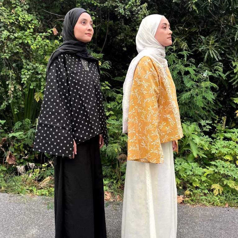 TUAHTIGA - Kimoya Set Baju Raya 2025 viral Cotton Top + Skirt Cotton ...
