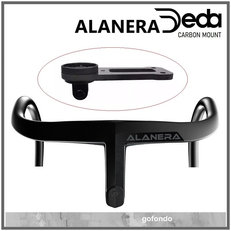 DEDA ALANERA Integrated Cockpit CARBON Computer Mount GARMIN BRYTON ...