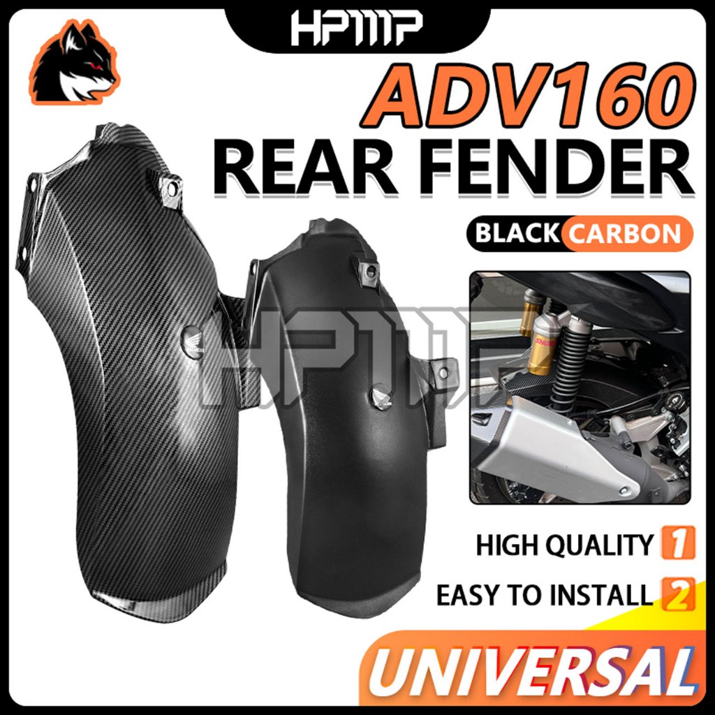 ADV160 Rear Fender Mudguard Rear Wheel Fender Hugger Splash Dust Shield ...