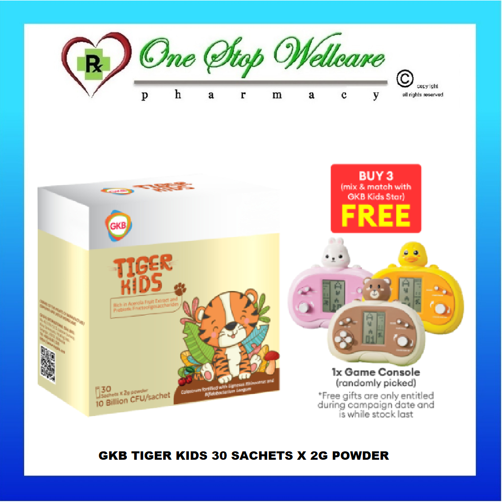 GKB TIGER KIDS 30 SACHETS X 2G POWDER (EXP:02/2027) | Shopee Philippines