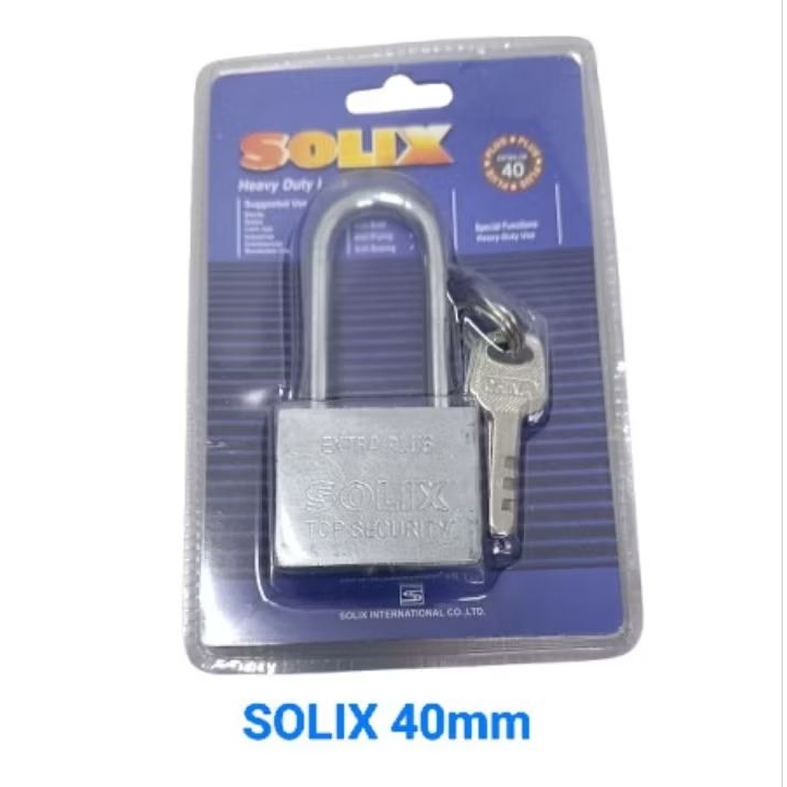 Solix Heavy Duty Lock 40mm | Shopee Philippines