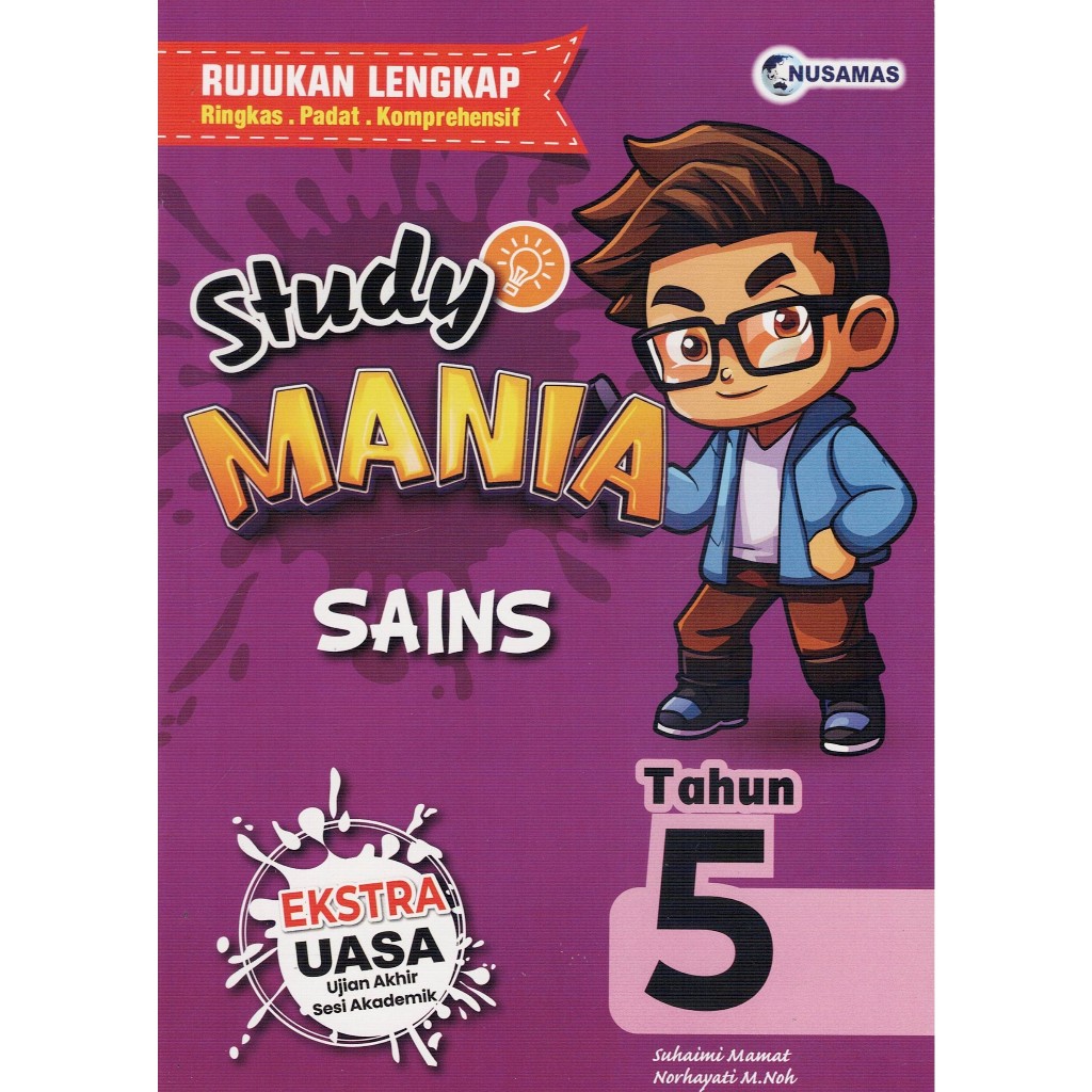 Reference BOOK (2025): STUDY MANIA SCIENCE YEAR 5 (EXTRA UASA) | Shopee ...