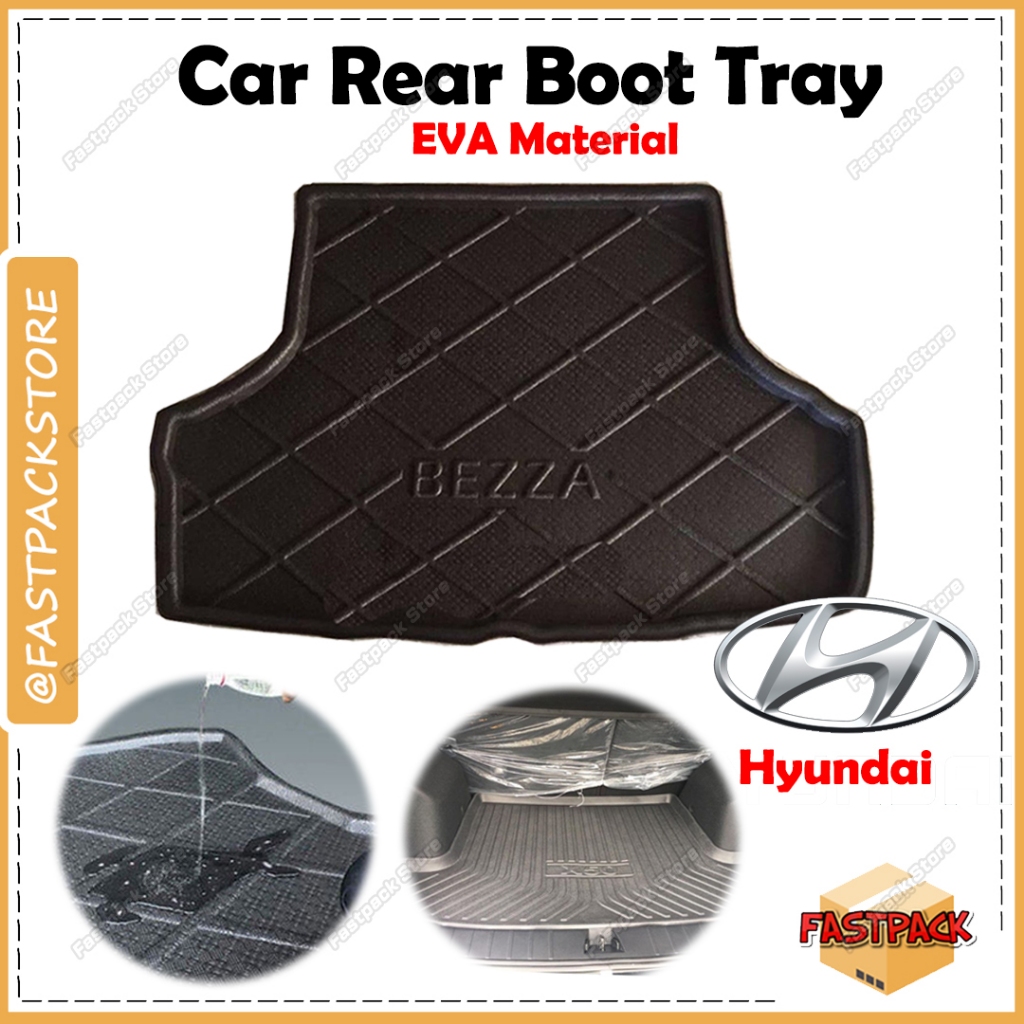 For HYUNDAI EVA Copolymer EVA Boot Tray Luggage Cargo Reusable Rear ...
