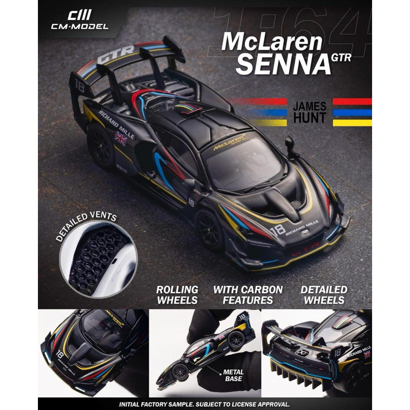 CM MODEL McLaren Senna GTR-James Hunt_Limited Edition GT Show 2025 ...