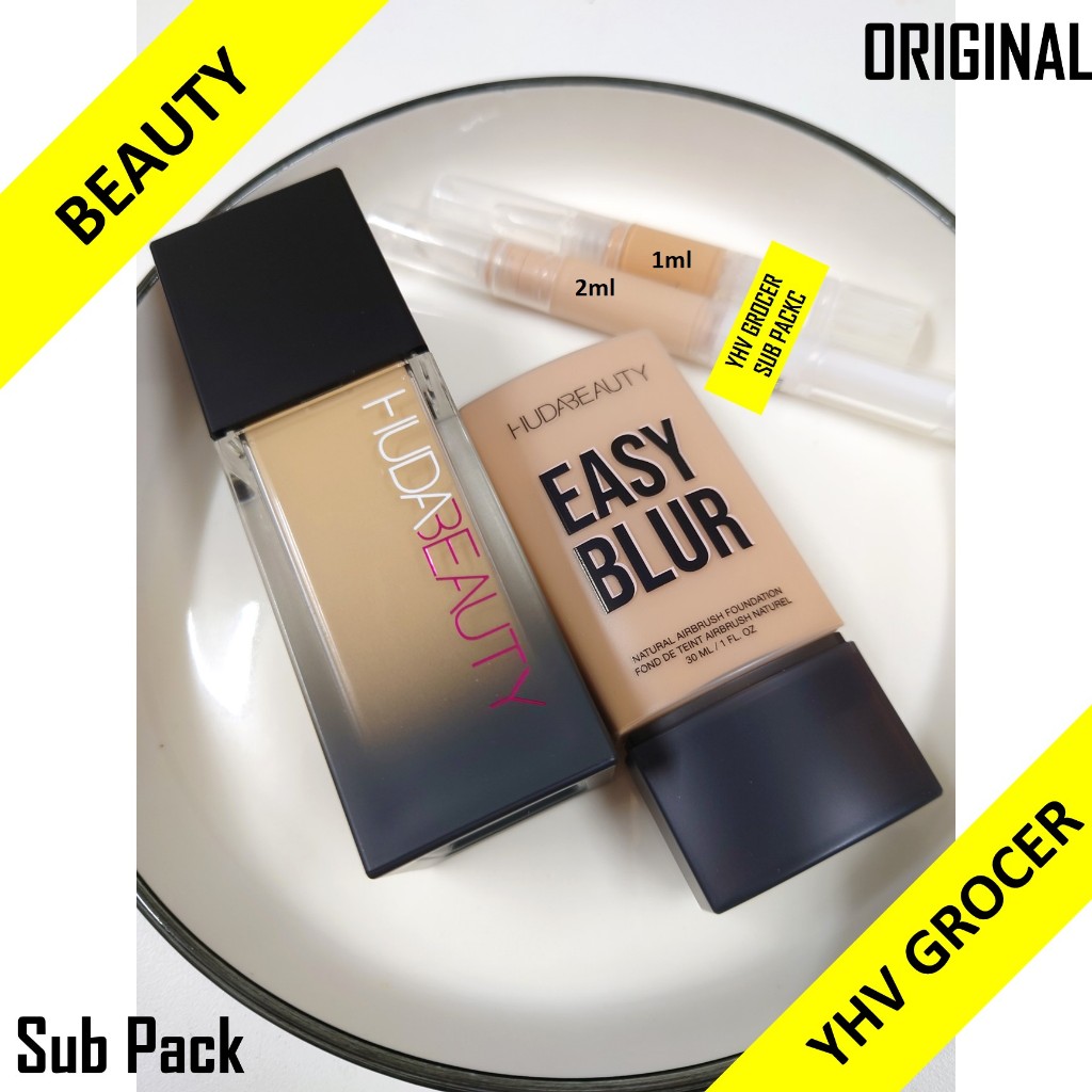 HUDA BEAUTY FOUNDATION SUB PACK 1ml 2ml - YHV GROCER | Shopee Philippines