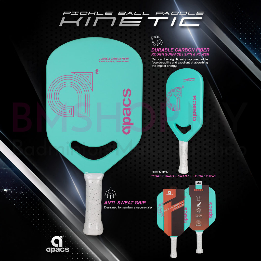 APACS Pickleball Paddle Kinetic (Green Color) | Shopee Philippines
