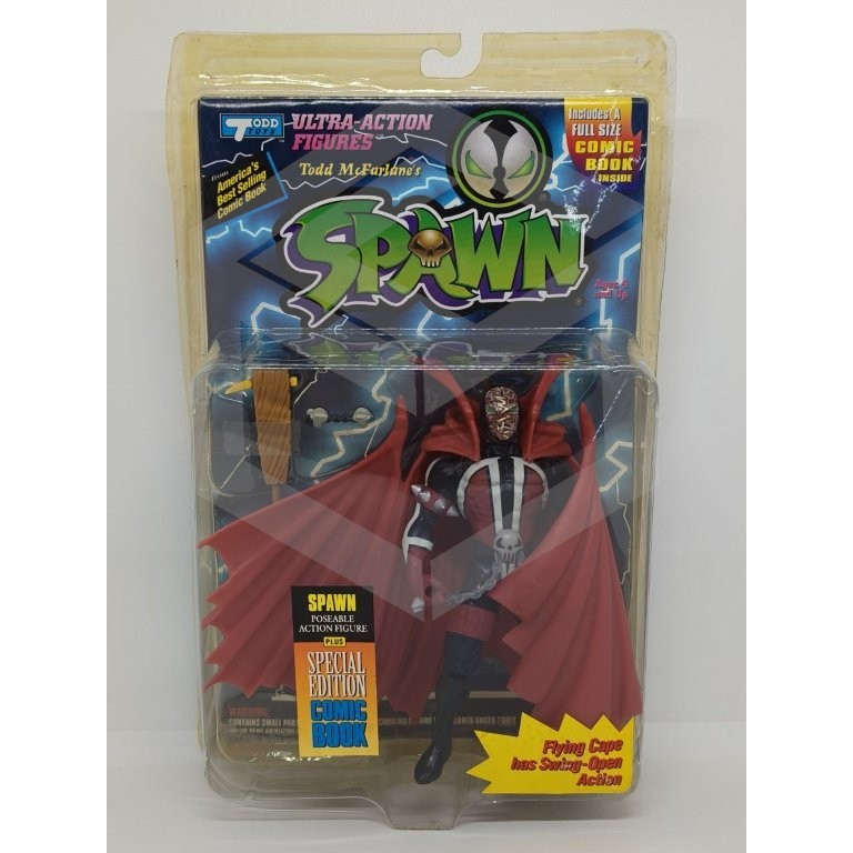 MCFARLANE TOYS SPAWN ULTRA ACTION FIGURES SERIES 1 [SPAWN HAMBURGER FACE] SUPER LIMITED EDITION ...
