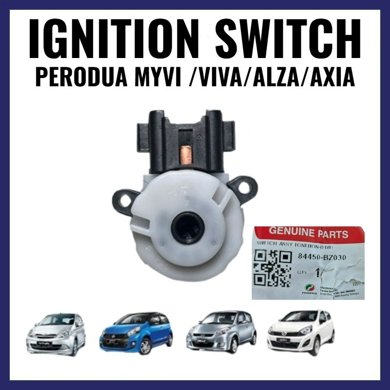 Suis Kunci Kereta Perodua Myvi Axia Viva Alza Tahun 2005 2010 2014 2019 ...