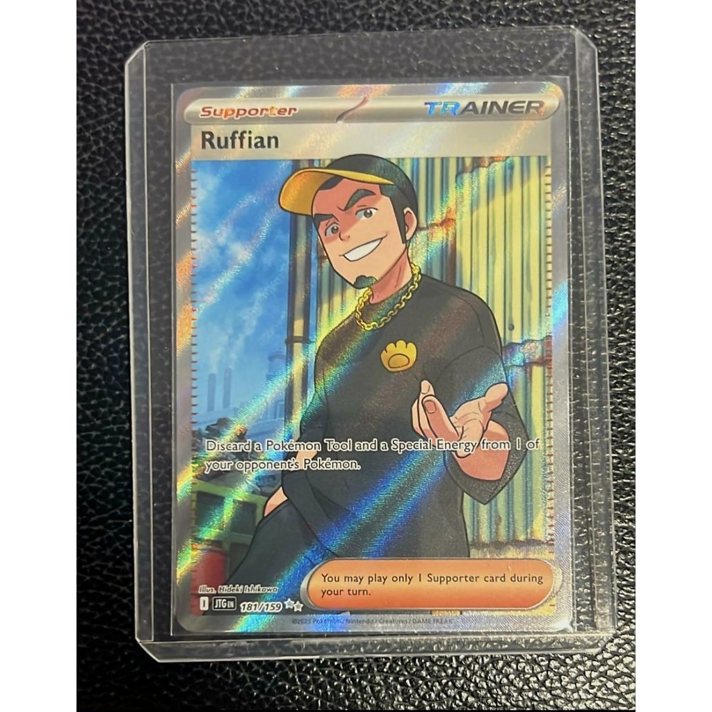 Pokemon TCG- Ruffian (FA)- 181/159 [SV:Journey Together] | Shopee ...