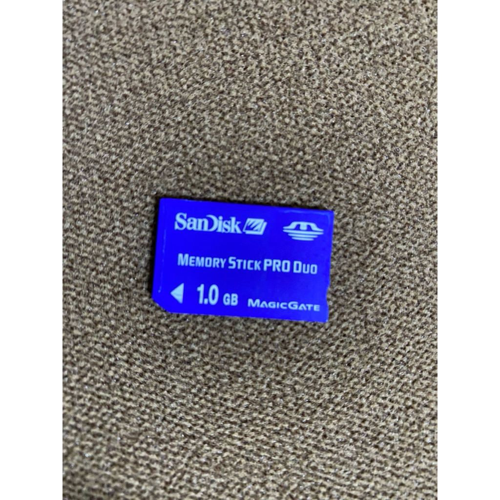 SANDISK MEMORY STICK PRO DUO 1.0 GB CARD ( MAGIC GATE ) | Shopee ...