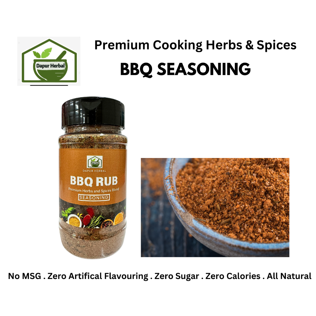 Halal Herbal Kitchen BBQ Seasoning 70gm 150gm 250gm BBQ Seasoning ...