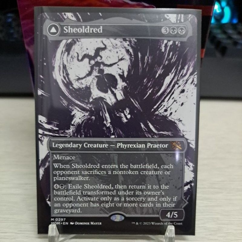 MTG Sheoldred//The True Scriptures (MOM)(Mythic) | Shopee Philippines