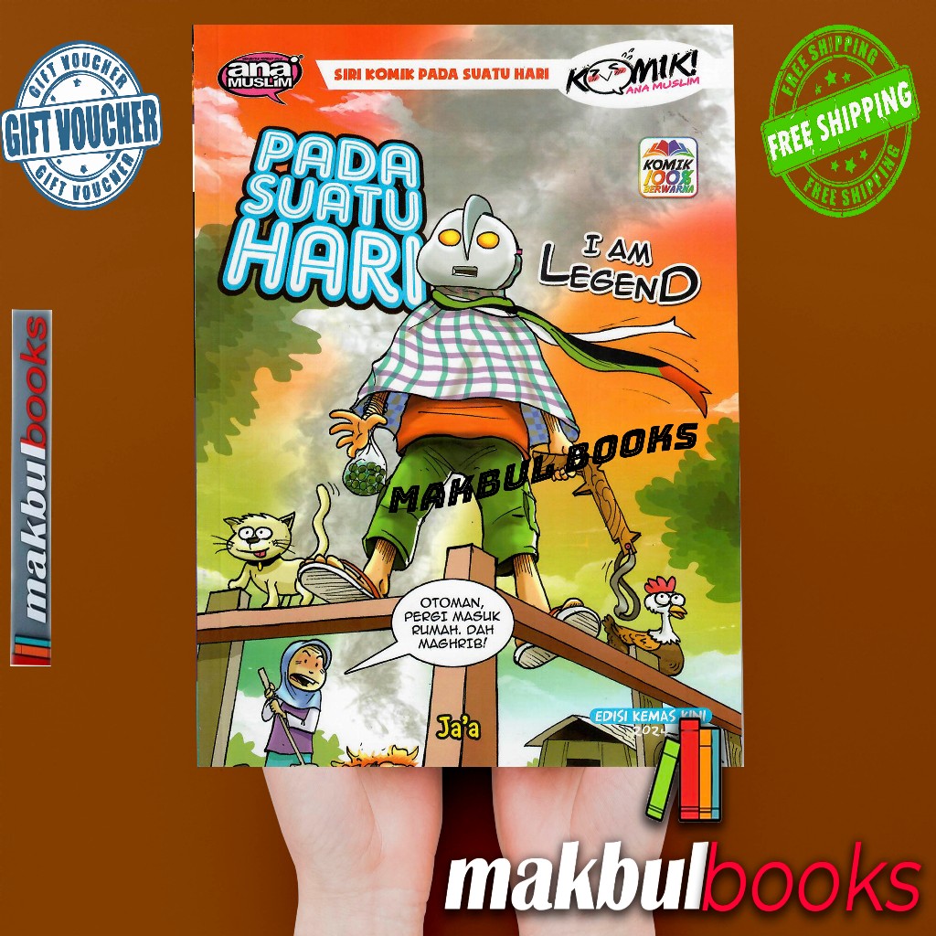 ANA MUSLIM: IN AN DAY - I AM LEGEND COMIC/ | Shopee Philippines