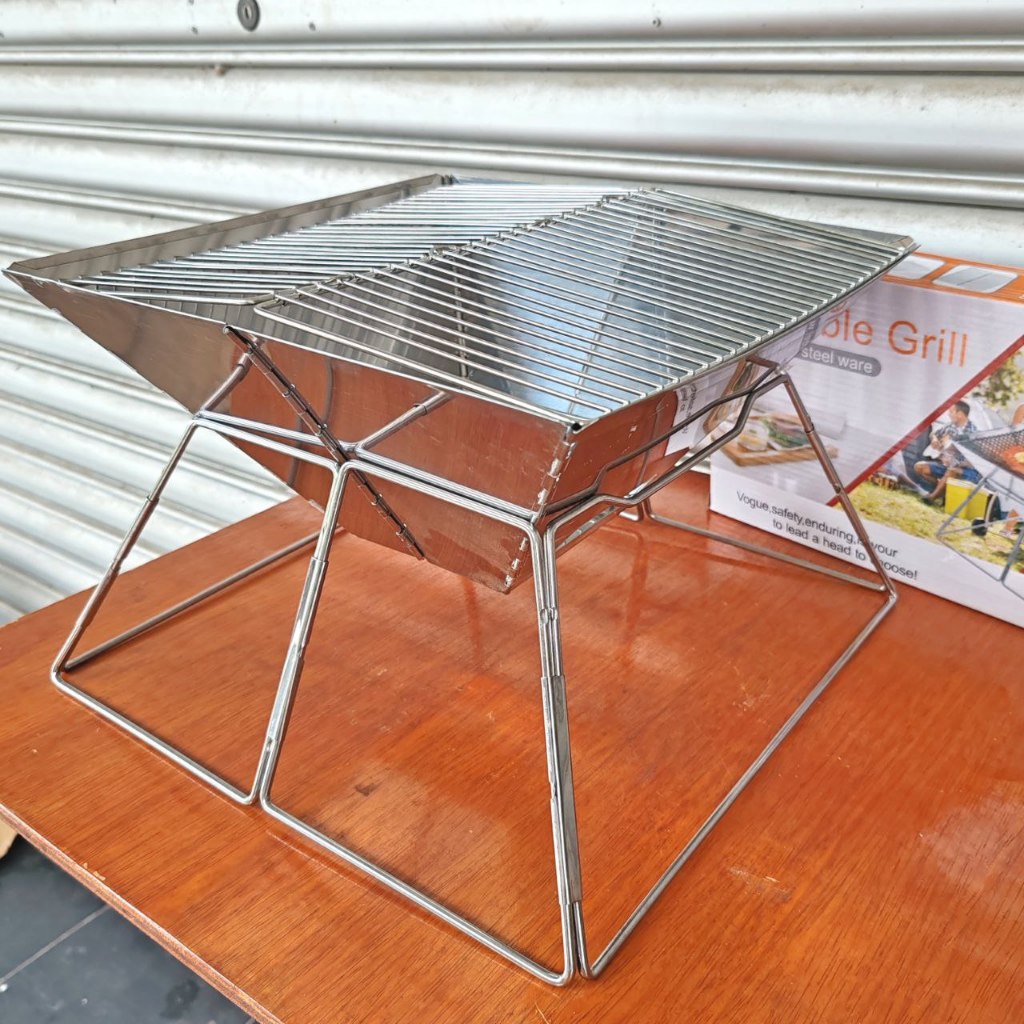 Bbq GRILL (FOLDING CAN) | Shopee Philippines