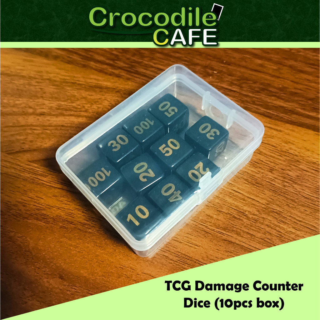 Damage Counter Dice 10pcs Box set Pokemon dice PTCG | Shopee Philippines