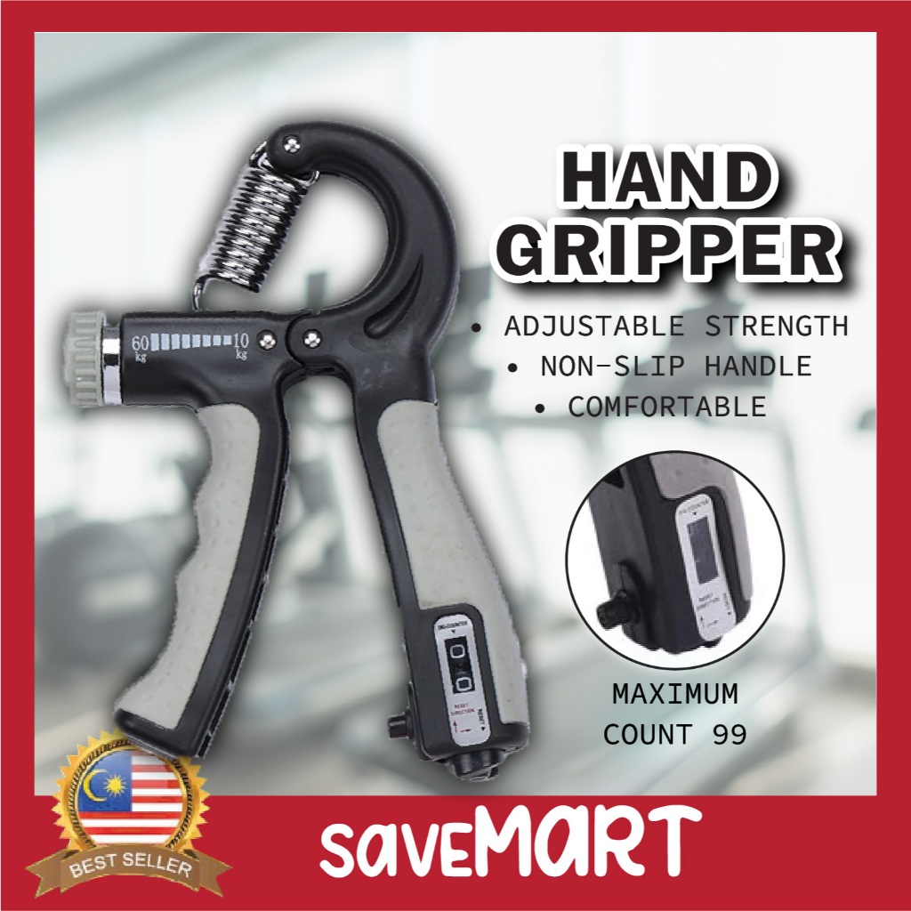 Adjustable Heavy Gripper Fitness Hand Exerciser Grip Wrist Training ...
