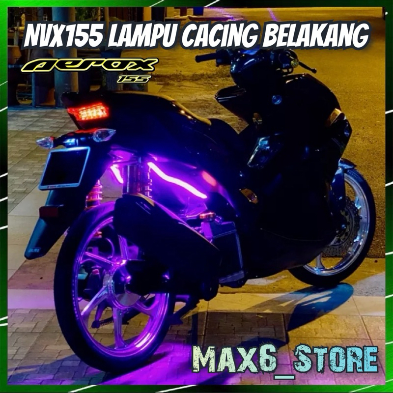 Yamaha NVX155 AEROX REAR WORM LIGHT NVX CVT LIGHT REAR MUDGUARD LIGHT ...