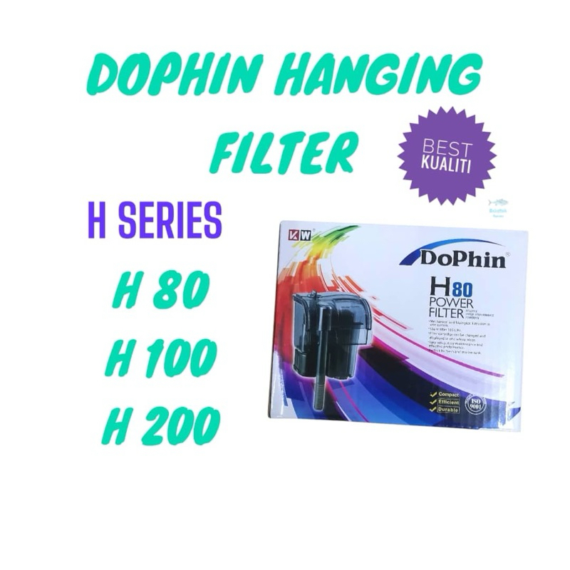 DOPHIN HANGING FILTER HANG ON FILTER H80 H100 H200 | Shopee Philippines