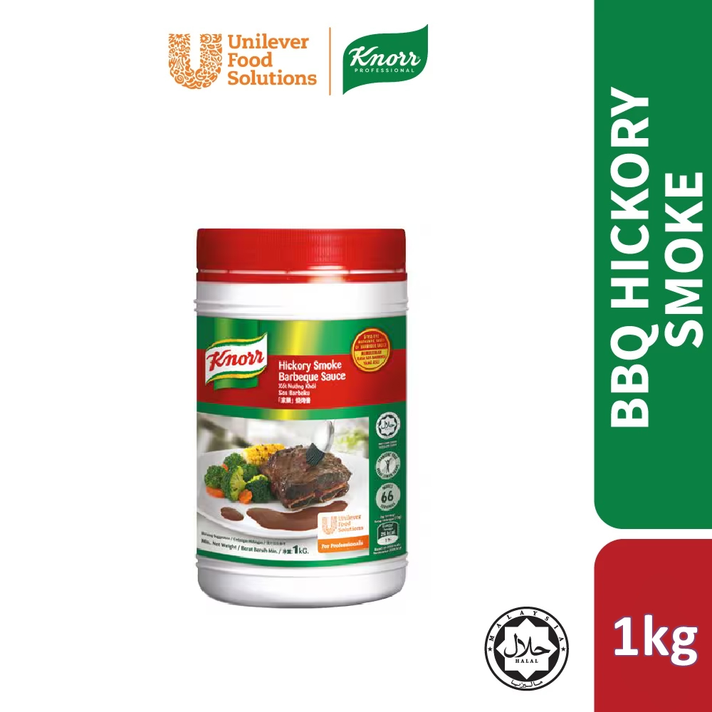 Knorr Hickory Smoke BBQ Sauce [Knorr Hickory] Barbecue Sauce 1kg ...