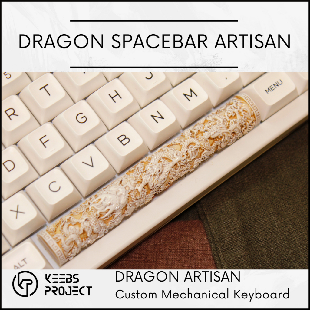 Dragon Spacebar Series Artisan Keycaps Custom Made Handcraft for ...