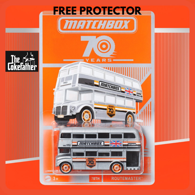 Matchbox 70 Years Anniversary Limited Edition Routemaster London Bus ...