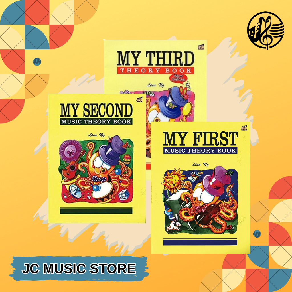Rhythm MP My First/Second/Third Theory Book by Lina Ng | Shopee Philippines