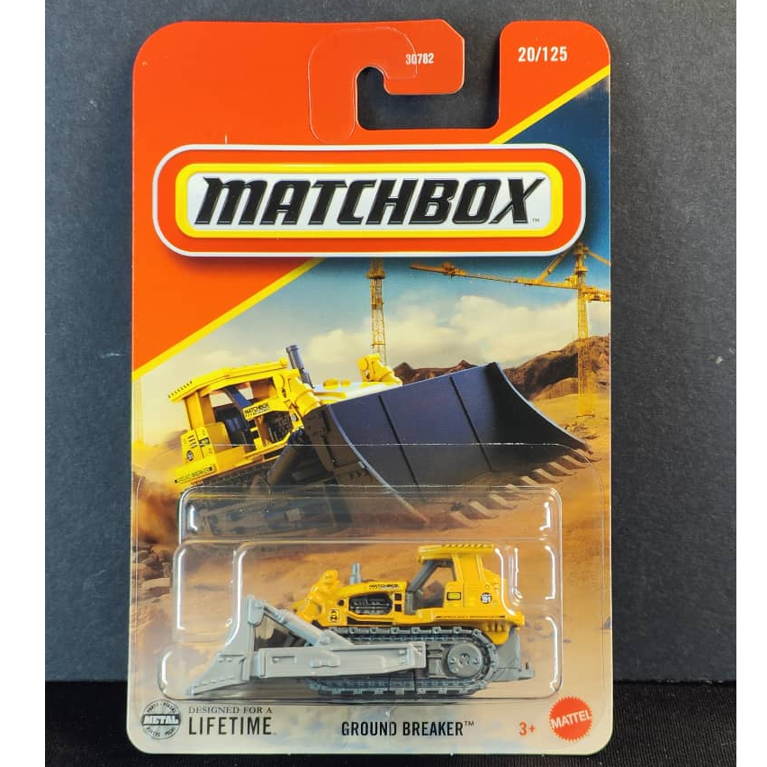 Matchbox Ground Breaker - Yellow Bulldozer (20/125 - 2025) | Shopee ...