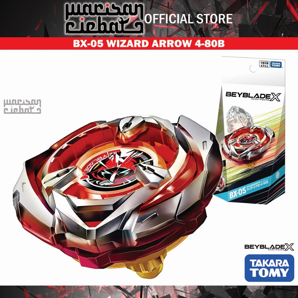 Takara Tomy Beyblade X BX-05 Booster Wizard Arrow 4-80B | Shopee Philippines