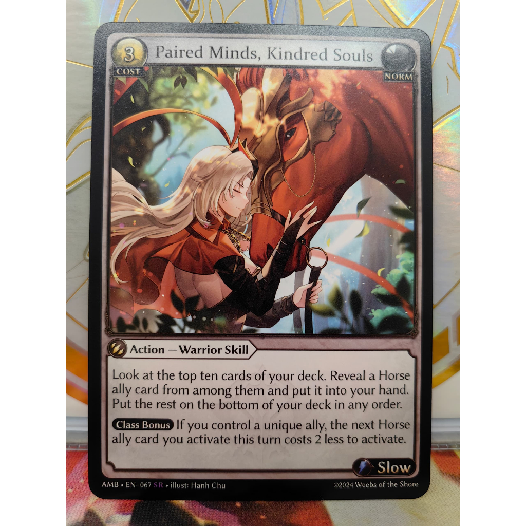 Paired Minds, Kindred Souls -GRAND ARCHIVE Mortal Ambition (AMB1E) Non ...
