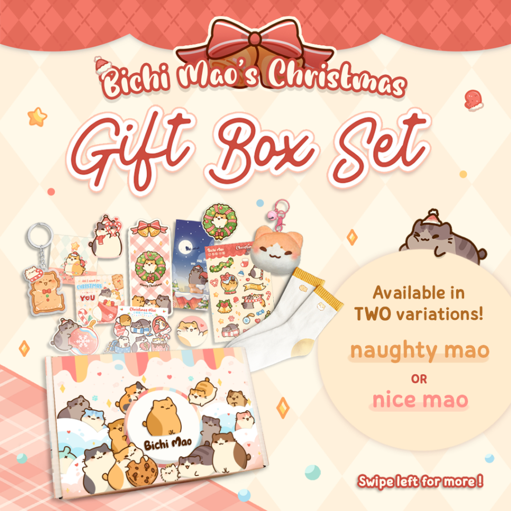 Bichi Mao Christmas Limited Edition Box | Shopee Philippines
