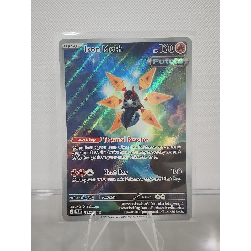 2023 Iron Moth Card (Full Art Holo) | Shopee Philippines