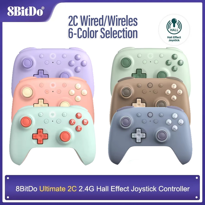 【NEW】8BitDo Ultimate 2C Wireless Gaming Controller For PC Windows 10 11 ...