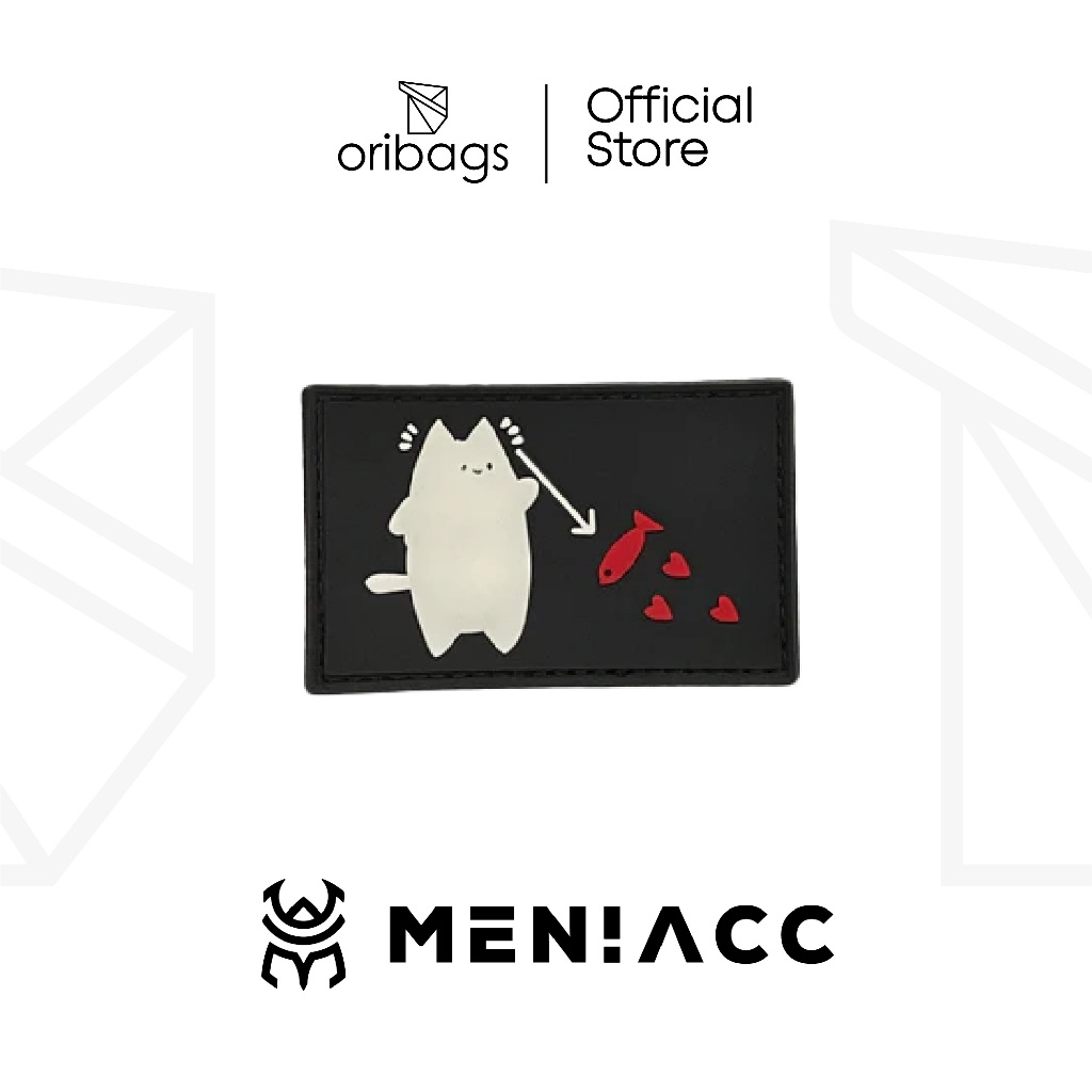 The Meniacc Blackbeard Kitten PVC Velcro Patch | Shopee Philippines