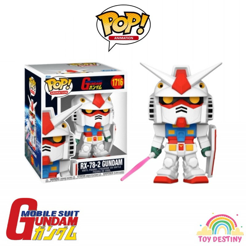 Funko Pop Animation Mobile Suit Gundam RX-78-2 Gundam Number 1716 ...