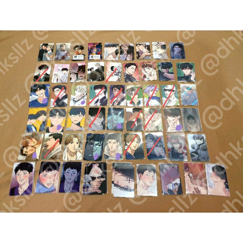 Various Official Photocard BL Lezhin Bomtoon | Shopee Philippines
