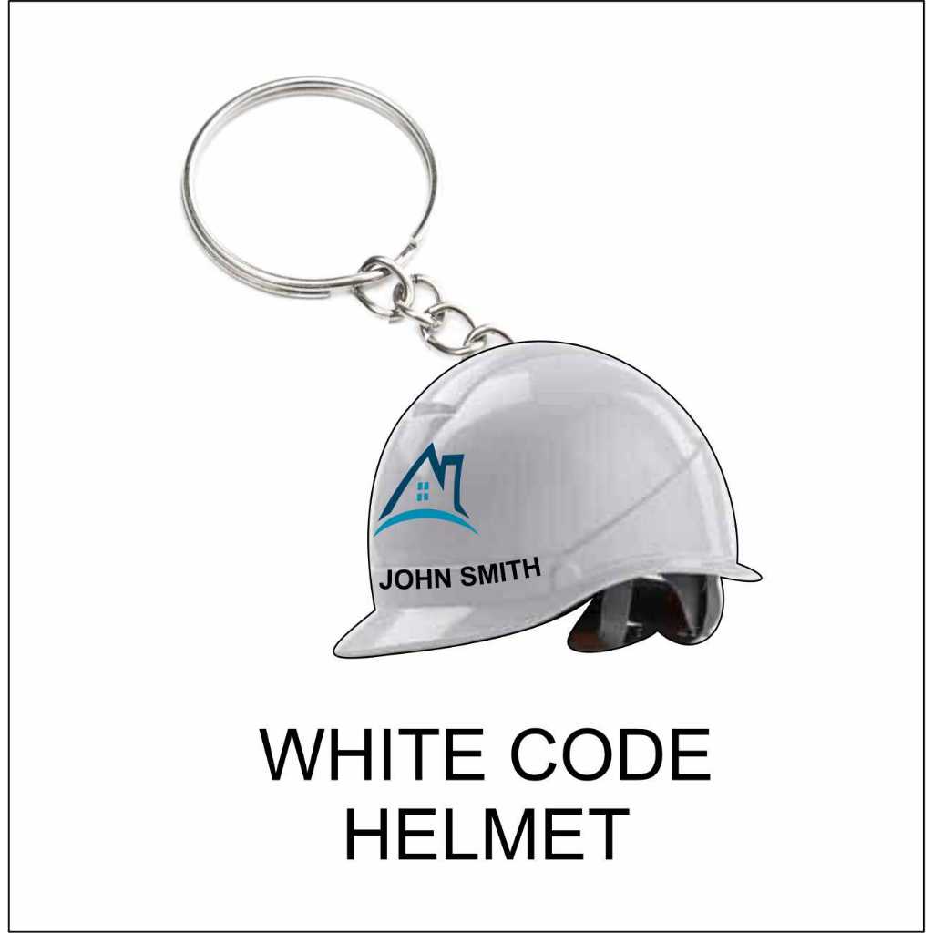 construction safety helmet 2d keychain (ask for enquiry) | Shopee ...