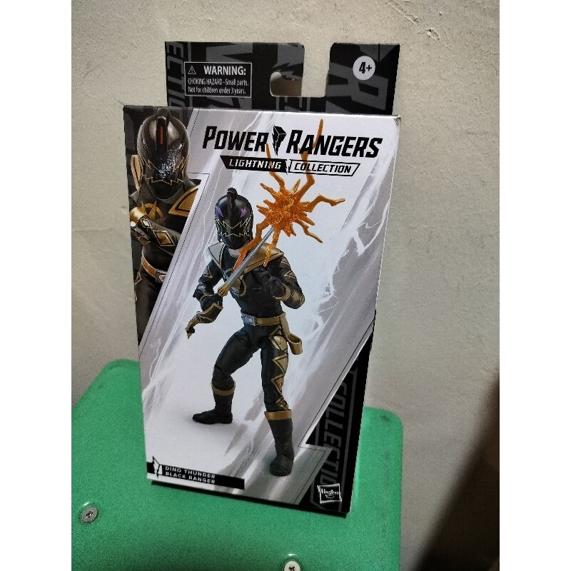 Power Rangers Lightning Collection - Dino Thunder Black Ranger | Shopee ...