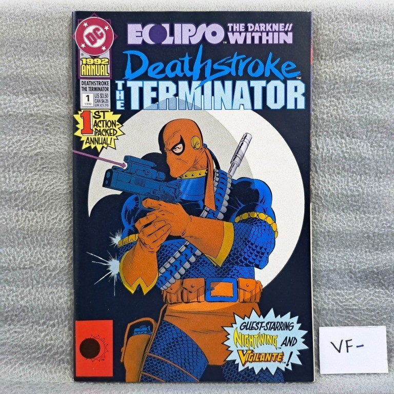 Deathstroke the Terminator Annual 1 (DC Comics) Marv Wolfman, Gabriel ...